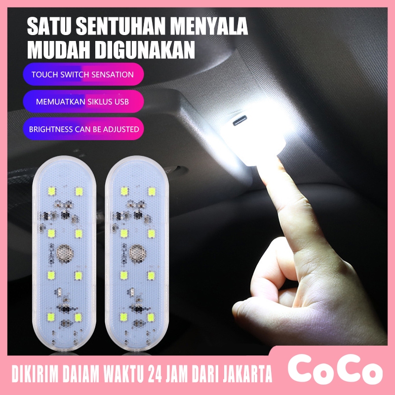 Jual Lampu Sentuh LED Mobil Sensitif Sentuh Lampu Interior Mobil ...