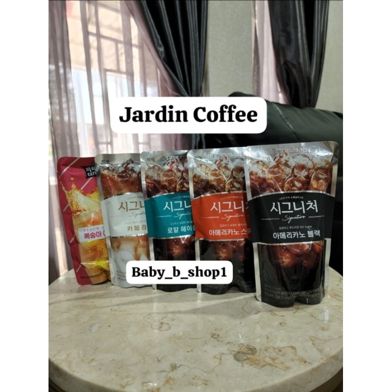 Jual Jardin Coffee Korean Pouch 230ml / Coffee Americano / Cafe latte ...