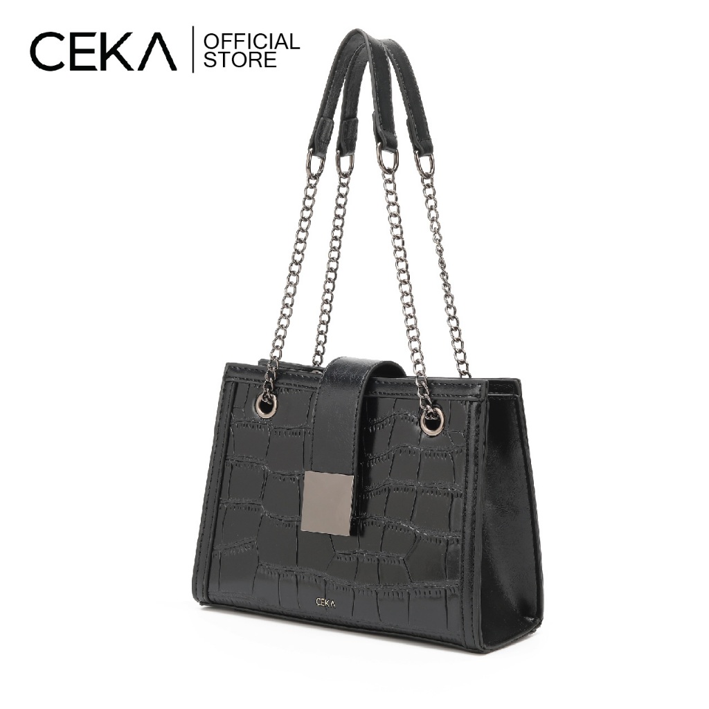 Jual CEKA Sling Bag Wanita Totebag Tas Wanita Selempang Import Hitam ...