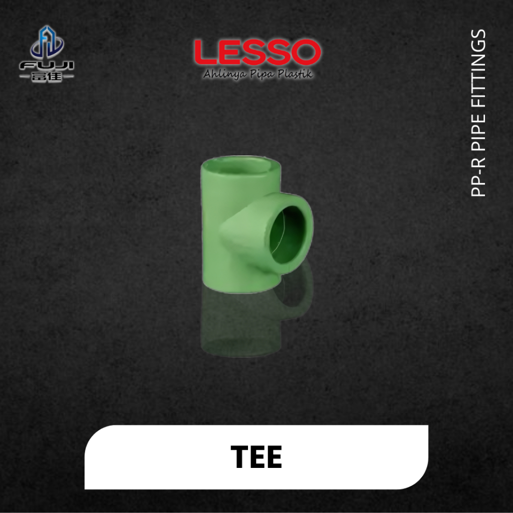 Jual Tee Lesso Fitting Pipa Air PPR 4 - 6" inch | Shopee Indonesia
