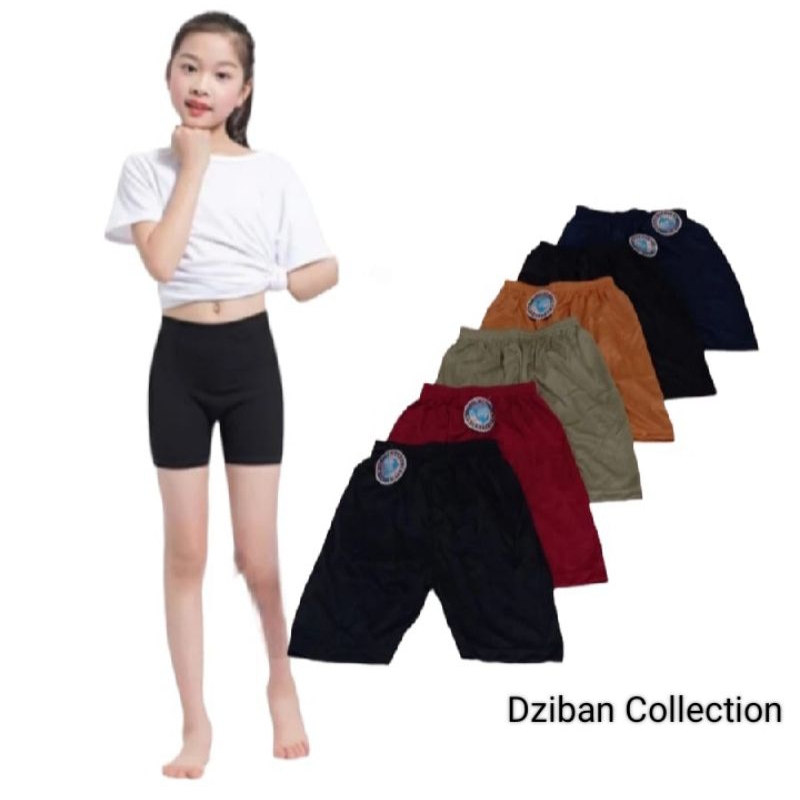Jual Short Pendek isi 6pcs / Short Pendek Wanita SD SMP SMA / Daleman ...