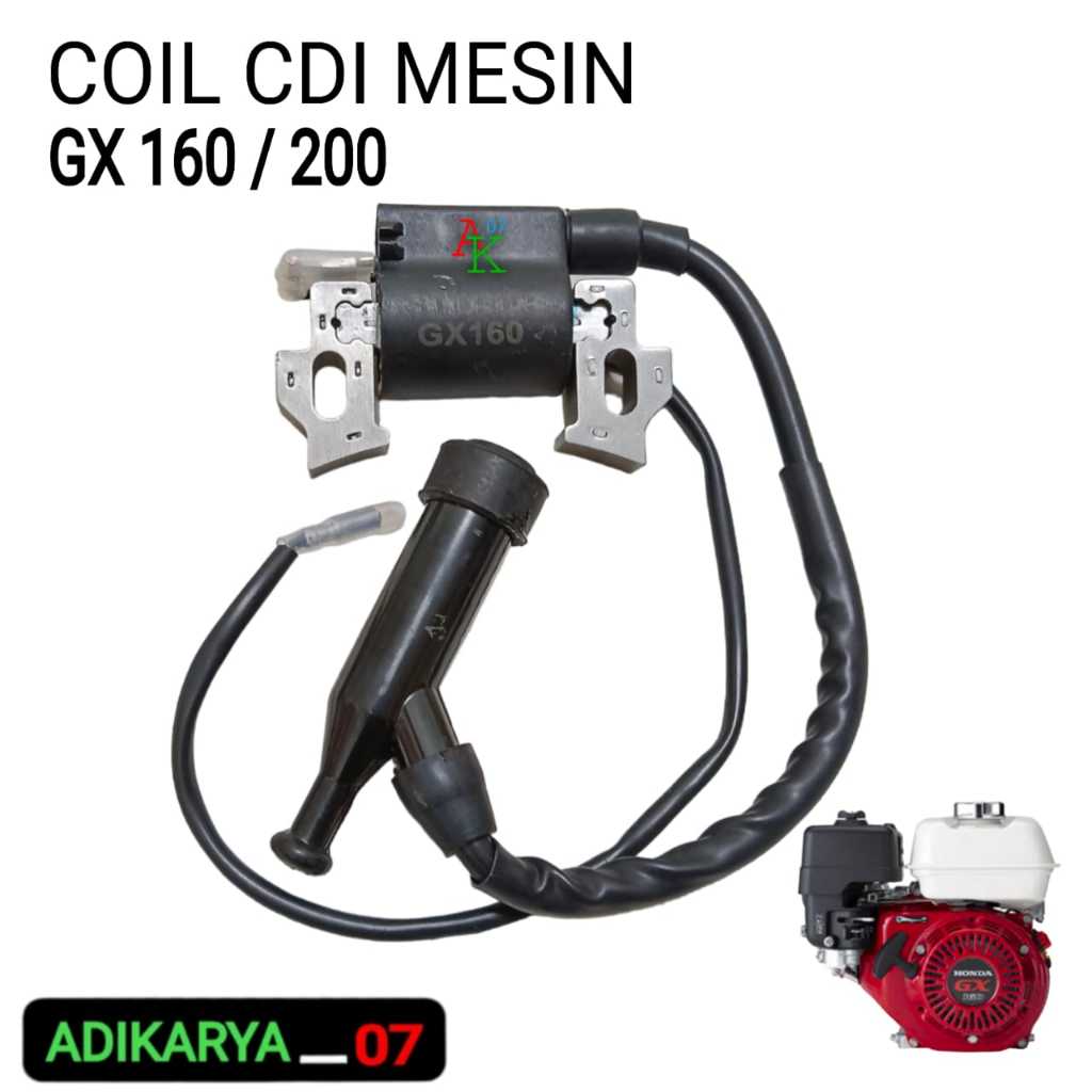 Jual Cdi Koil Coil Mesin Honda Gx160 Gx200 Genset 2500-3500 Watt Coil ...