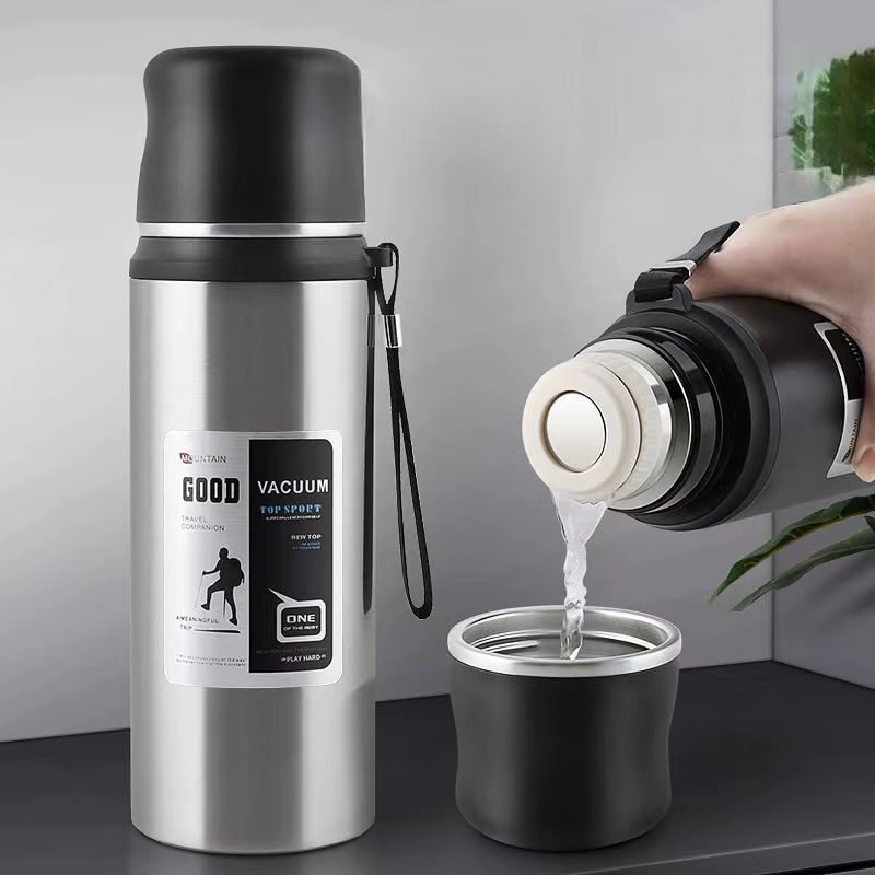 Jual BZ-187 Botol Minum Termos 1 Liter Tumbler Tahan Air Panas&Dingin ...