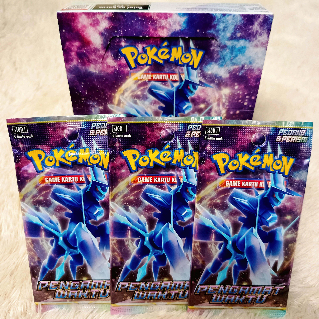 Jual booster pack pengamat waktu pokemon tcg indonesia original ...