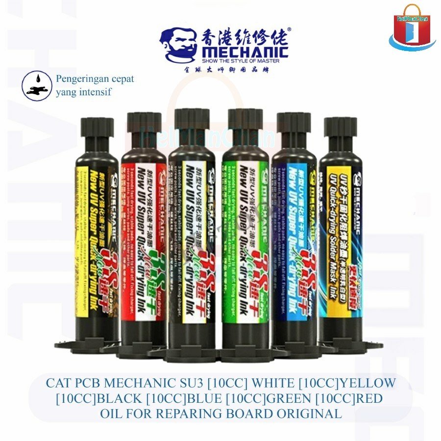 Jual Mechanic Cat PCB SU3 10CC Series Paste Cat PCB Oil Untuk Reraring ...
