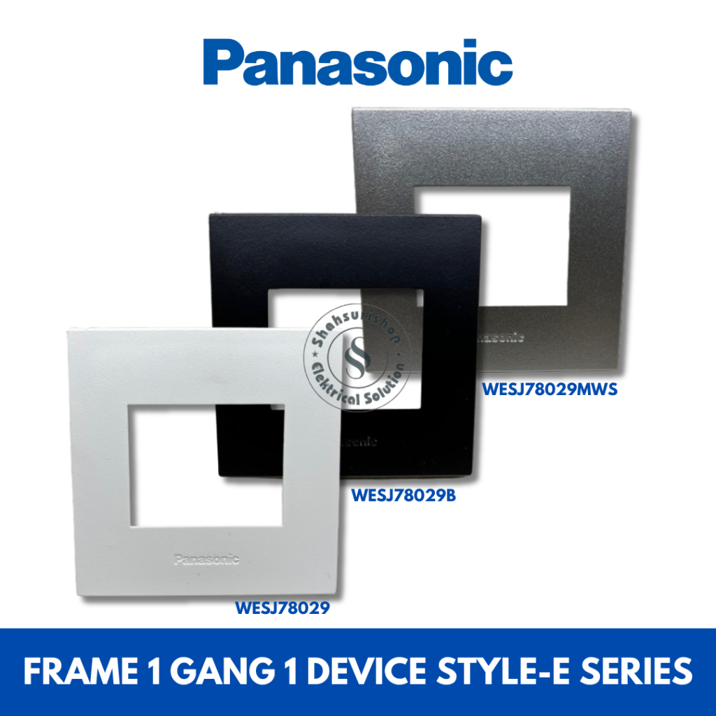 Jual PANASONIC WESJ78029 FRAME STYLE-E HANYA FRAME TANPA MATA SAKLAR ...