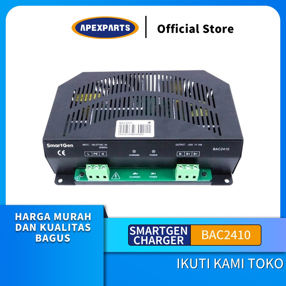 Jual Genuine Smartgen BAC2410 Battery Charger Smartgen BAC2410 24V 10A ...