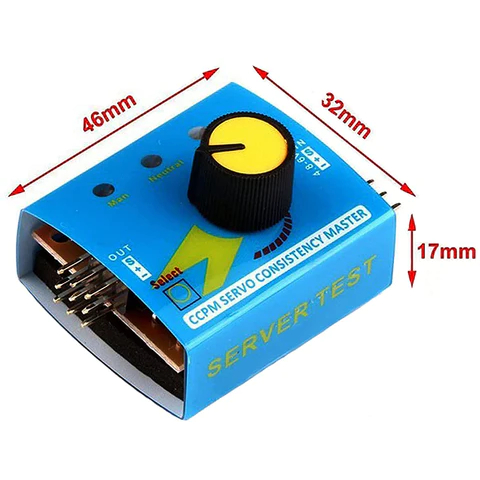 Jual ITBisa - Servo Tester Checker 3 Channel Speed Controller CCPM ...