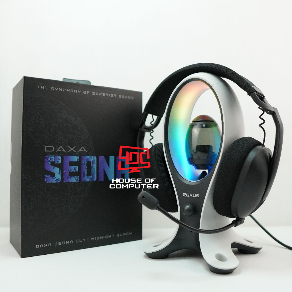 Jual HEADSET GAMING WIRELESS 3 IN 1 REXUS DAXA SEDNA SL1 LIGHTWEIGHT ...