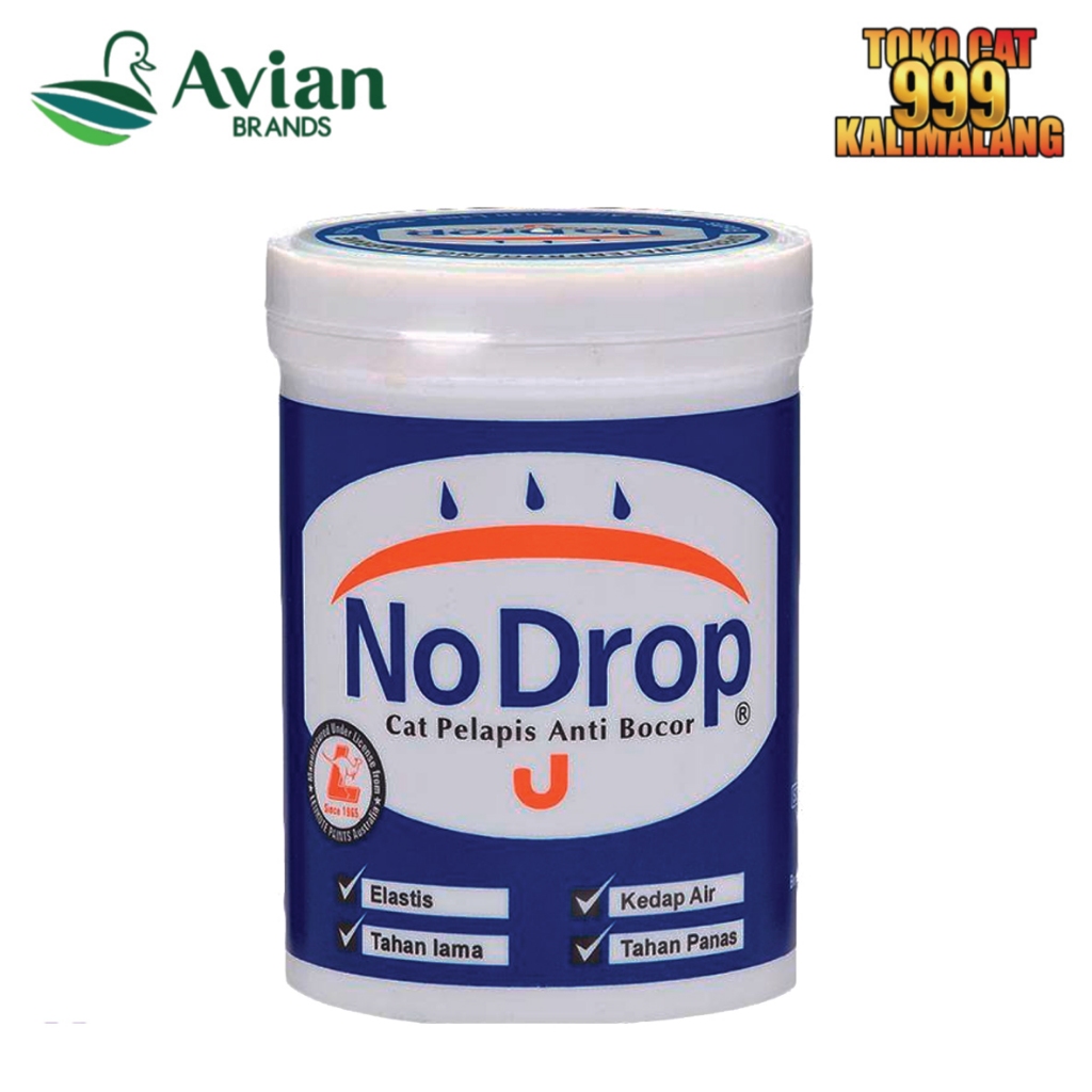 Jual Cat Tembok Rumah Waterproof Anti Bocor Avian No Drop Semua Warna 1 Kg | Shopee Indonesia