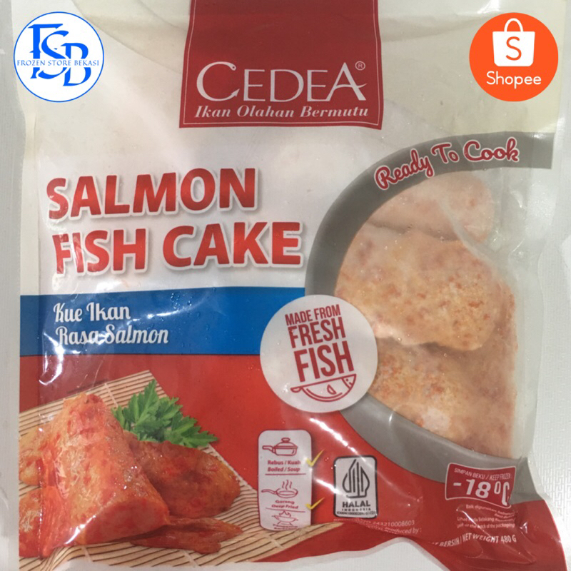 Jual Cedea salmon fishcake 480gr | Shopee Indonesia