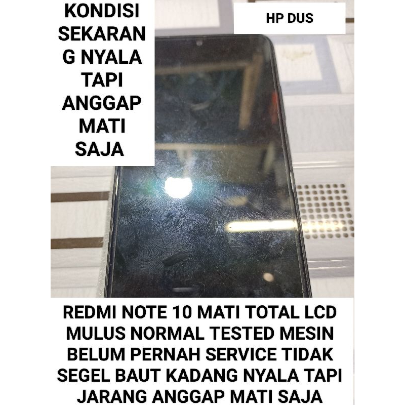 Jual REDMI NOTE 10 MATI TOTAL | Shopee Indonesia
