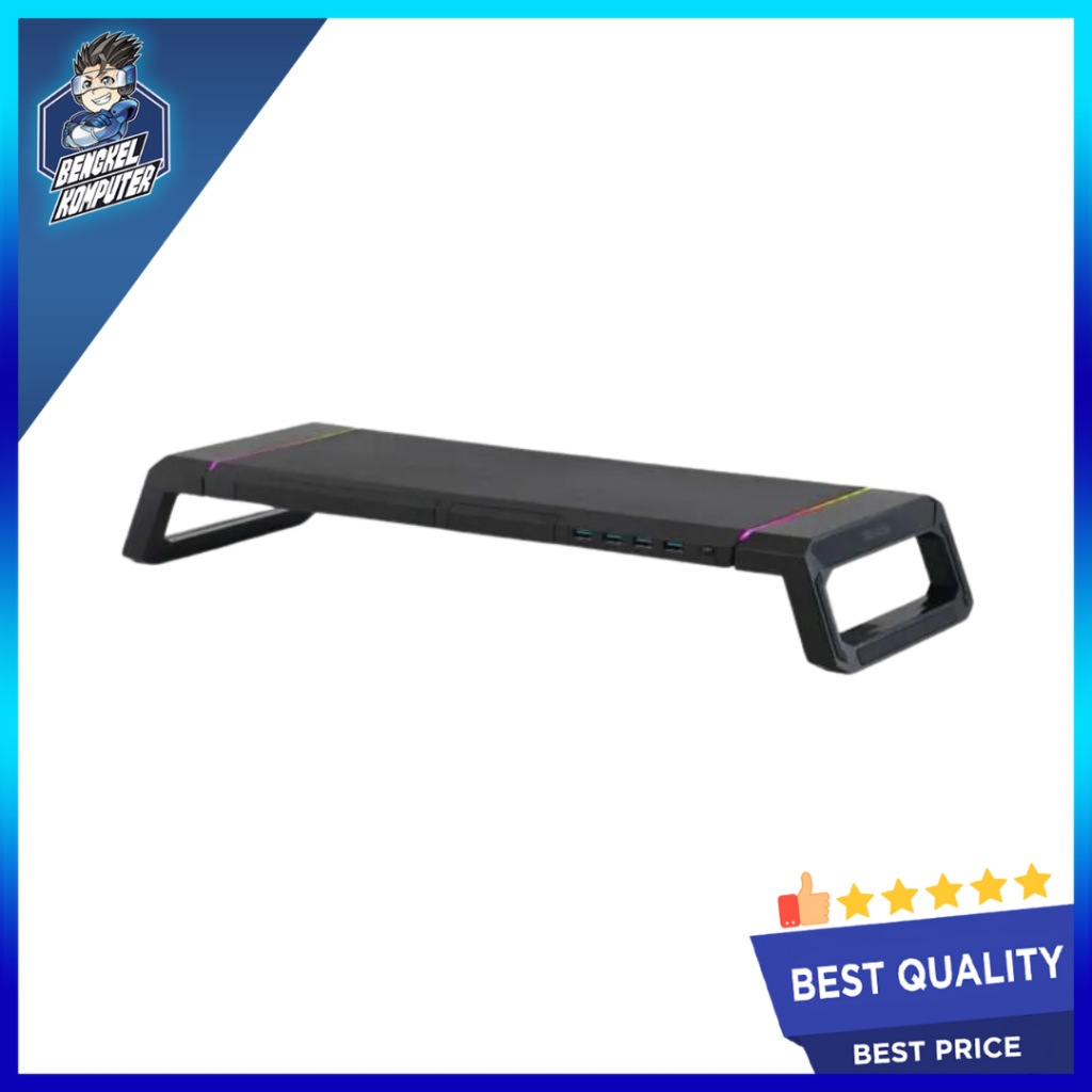 Jual REXUS MONITOR STAND TRANT FP03 BLACK/WHITE | Shopee Indonesia