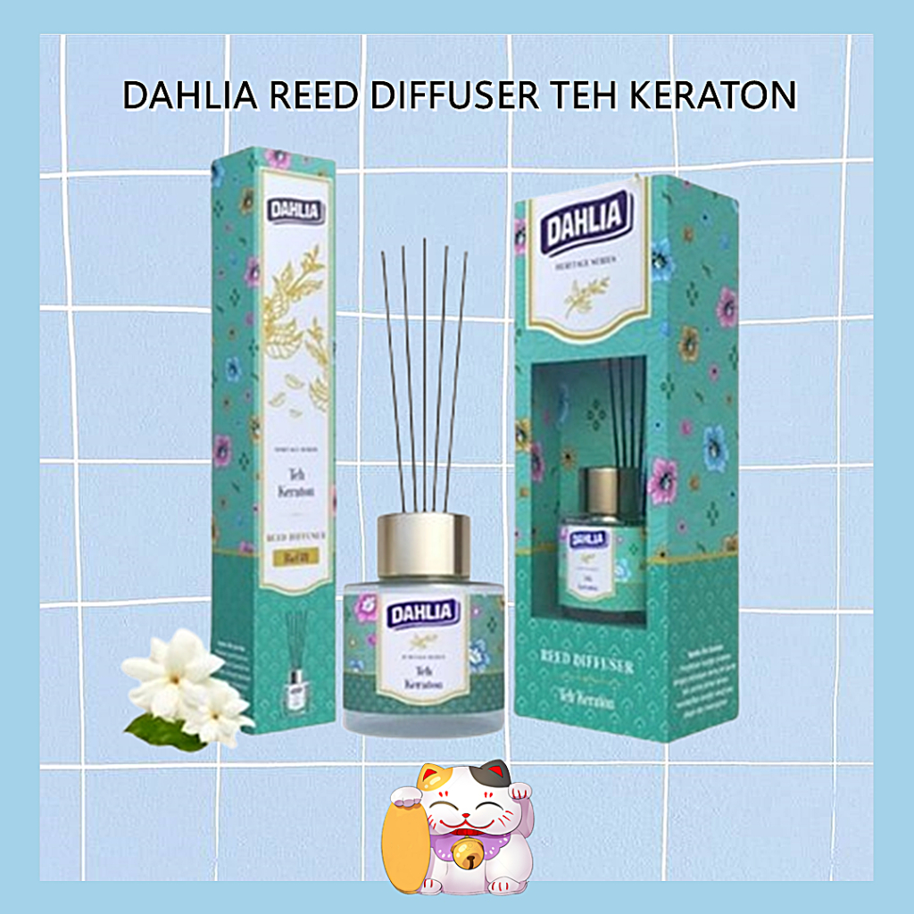 Jual Dahlia Reed Diffuser Teh Keraton Alat & Refill / Pengharum Ruangan ...