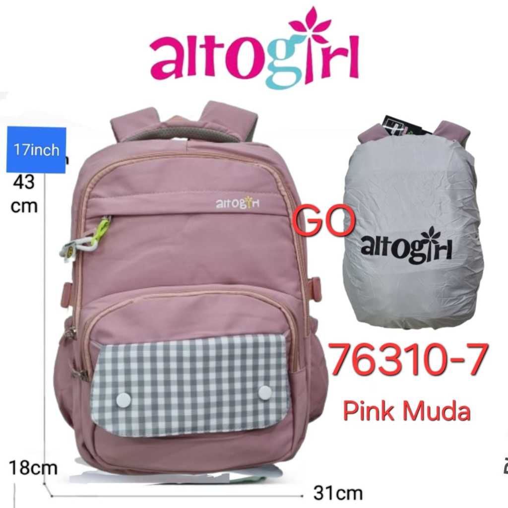 Jual gos 4 Tas Alto Ransel Girl's Backpack Sekolah Anak Perempuan/Ransel Wanita/Ransel Laptop ...