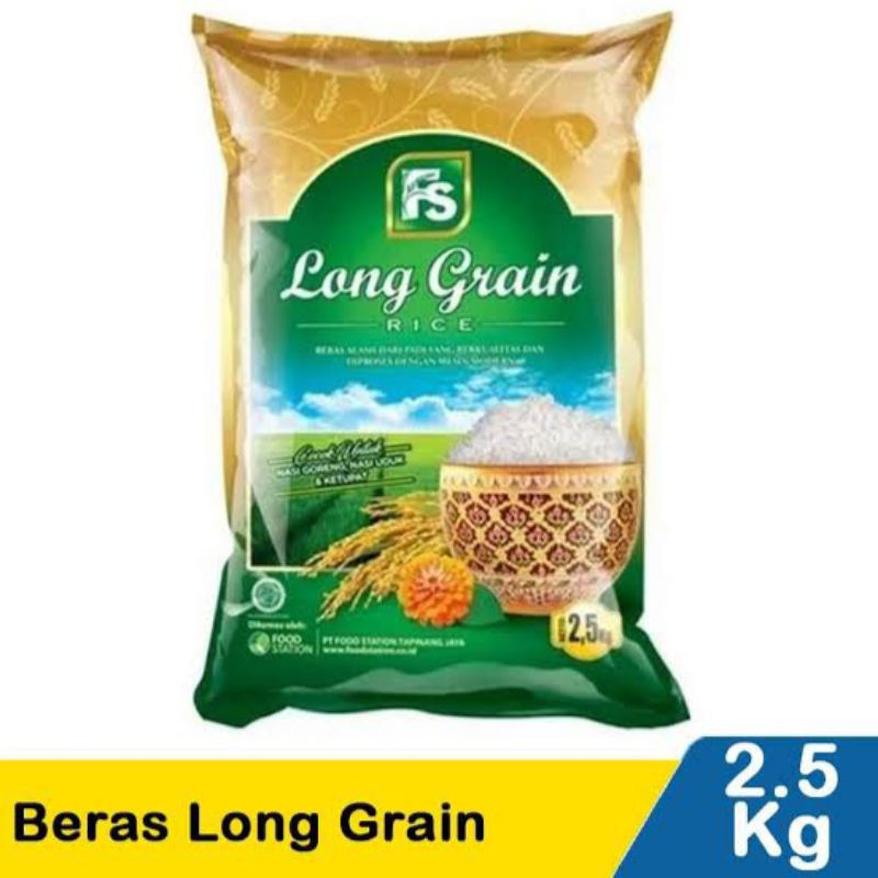 Jual FS Beras Long Grain 2,5kg | Shopee Indonesia