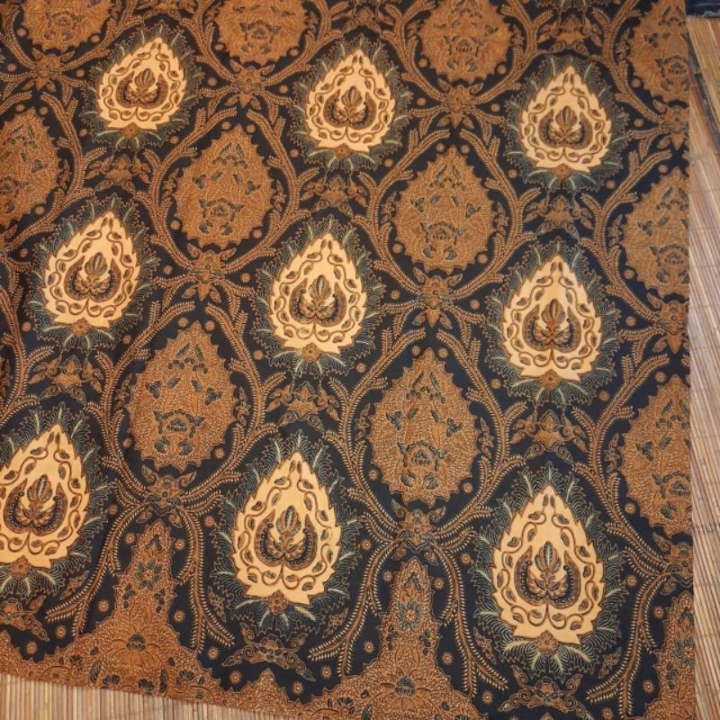 Jual Kain batik solo bokor kencono sogan | Shopee Indonesia