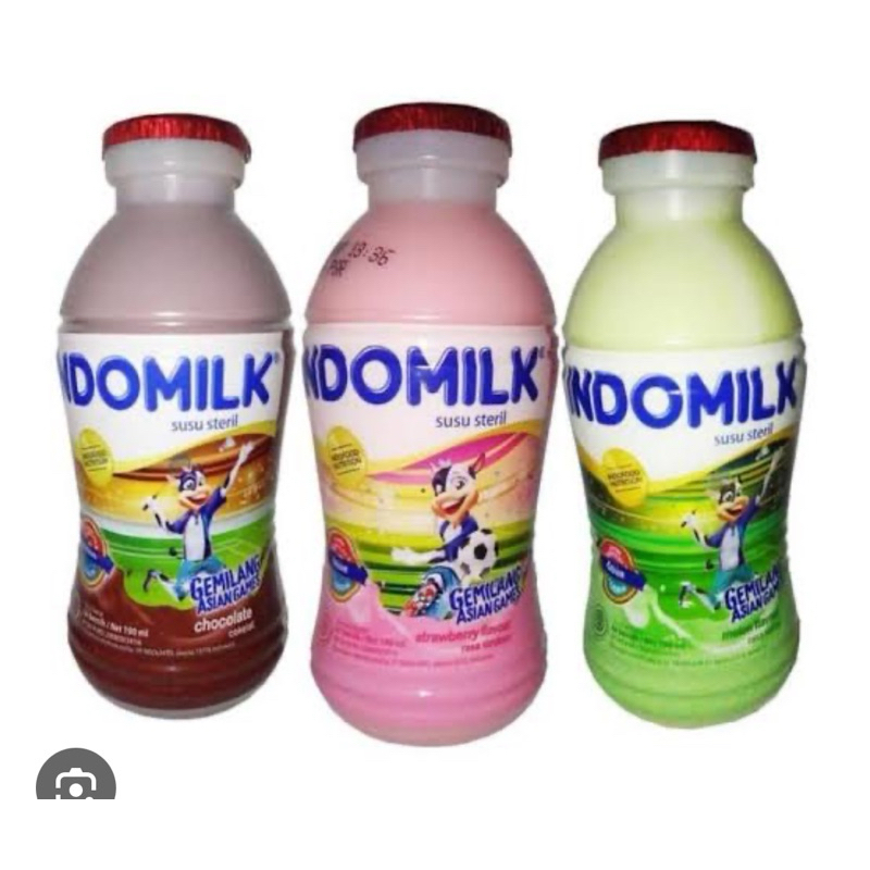 Jual Indomilk susu uht botol 190 ml | Shopee Indonesia