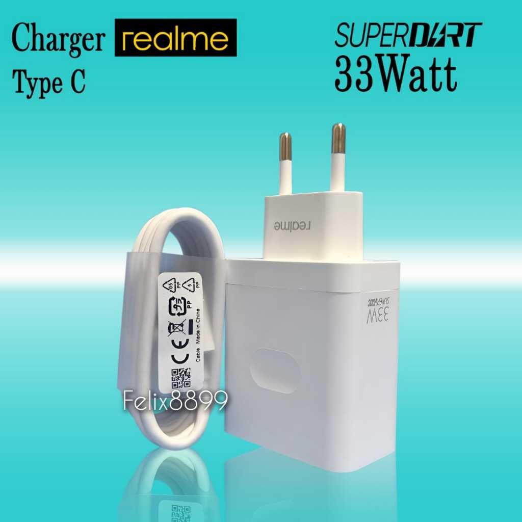 Jual Charger Casan Realme 9 9i 10 10s 11 C51 C53 C55 Nfc Narzo 50 Pro ...