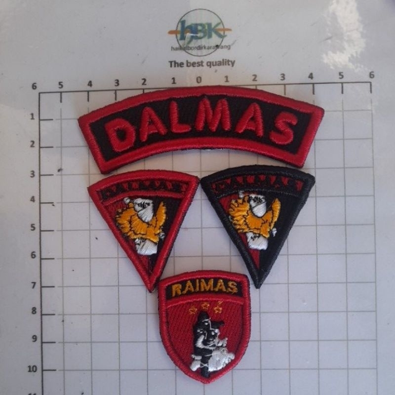 Jual PIN DALMAS / RAIMAS BORDIR TIMBUL | Shopee Indonesia