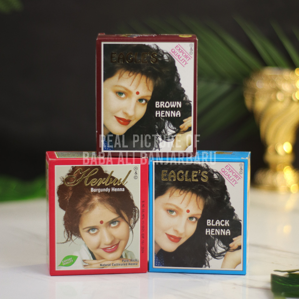 Jual EAGLES HENNA HAIR DYE 10gr Sachet - SEMIR RAMBUT - PEWARNA RAMBUT ...