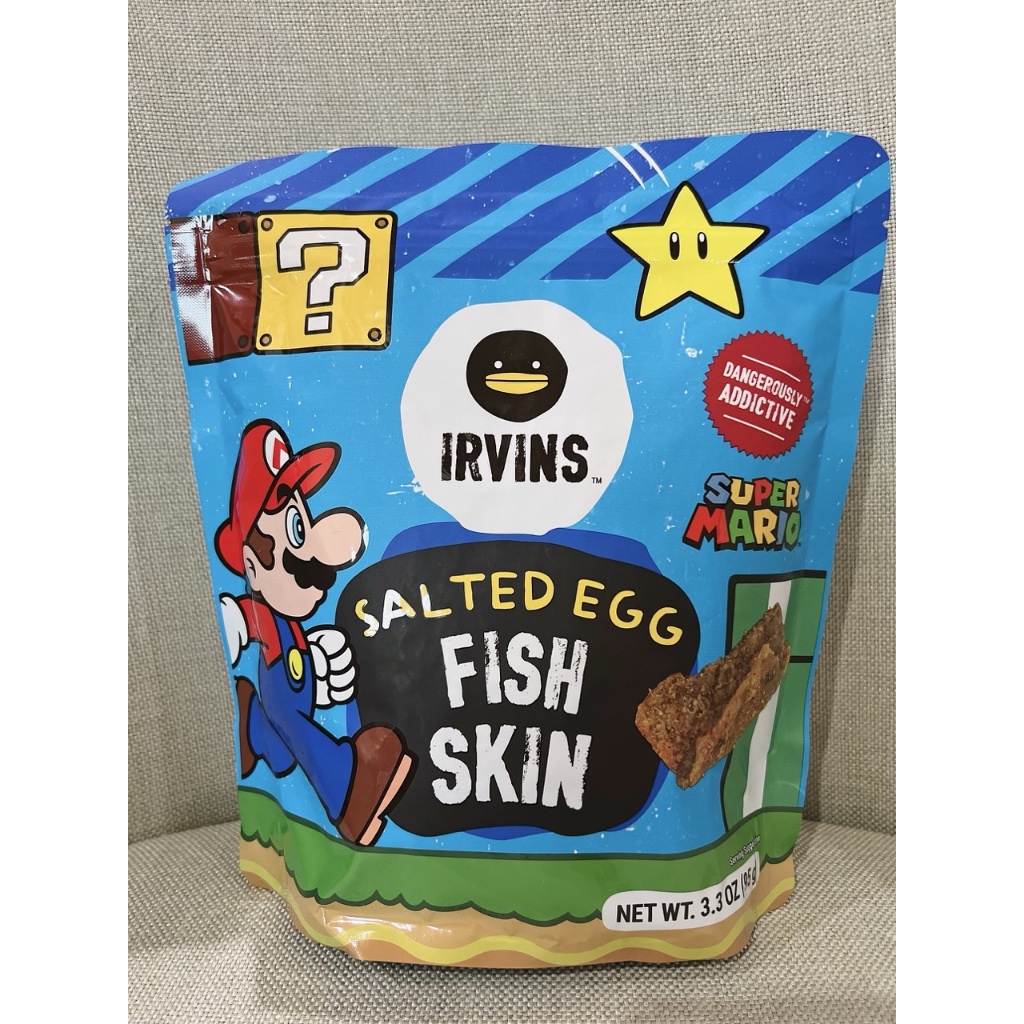Jual Irvins Original Salted Egg Fish Skin 95g | Shopee Indonesia