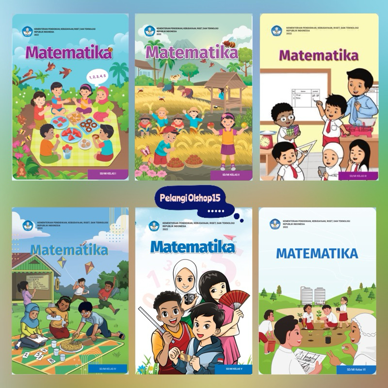 Jual BUKU MATEMATIKA SD/MI KELAS 1 2 3 4 5 6 KURIKULUM MERDEKA REVISI KEMENTERIAN | Shopee Indonesia