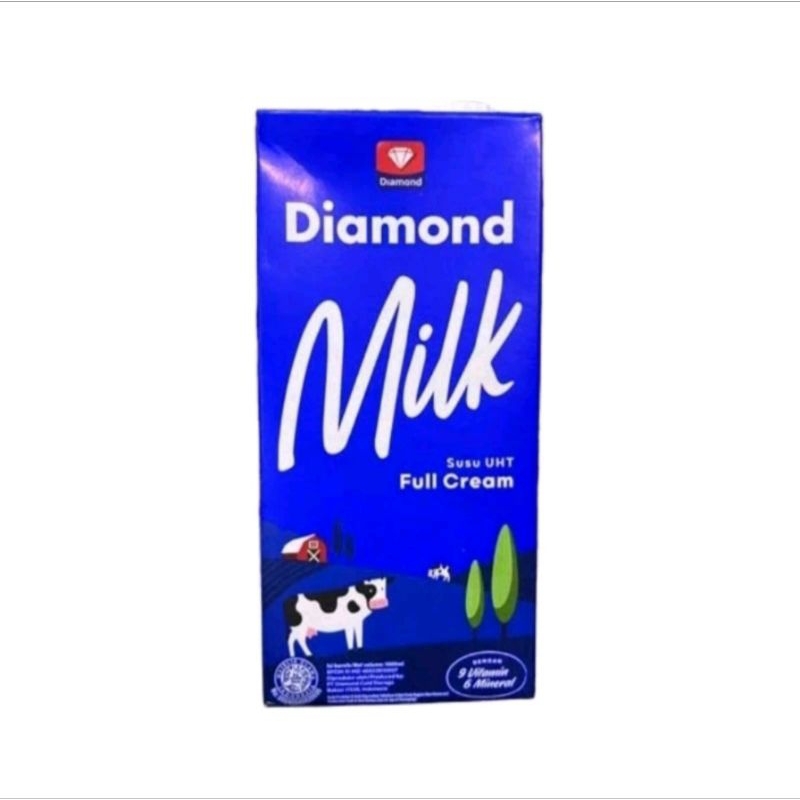 Jual DIAMOND UHT FRESH MILK [1 Liter/1000ml] | Shopee Indonesia