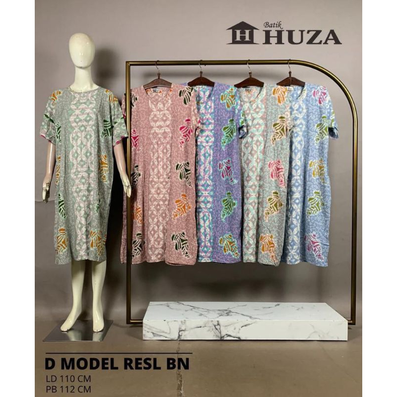 Jual (LD 112 CM) Daster Huza Batik Pekalongan D Model Resl | Shopee ...