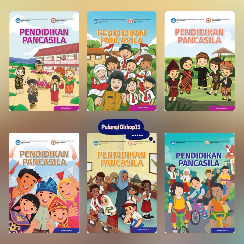 Jual BUKU PENDIDIKAN PANCASILA SD/MI KELAS 1 2 3 4 5 6 KURIKULUM MERDEKA KEMENTERIAN | Shopee ...