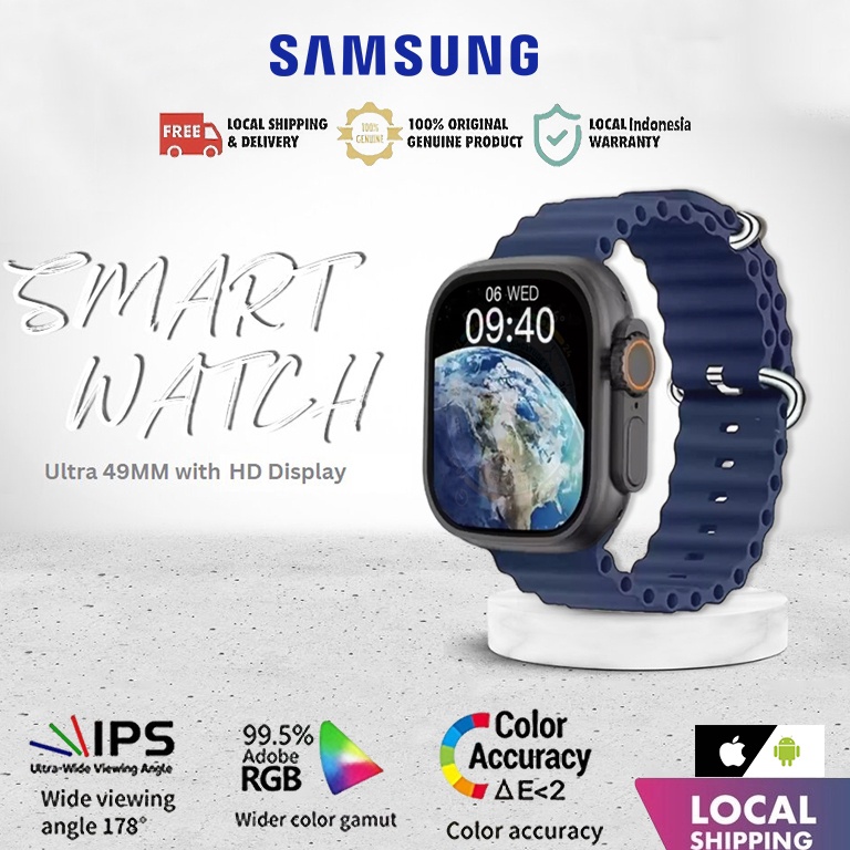 Jual 33 STOK READY 1Ori 224 New Samsung Smartwatch jam kalkulator ...