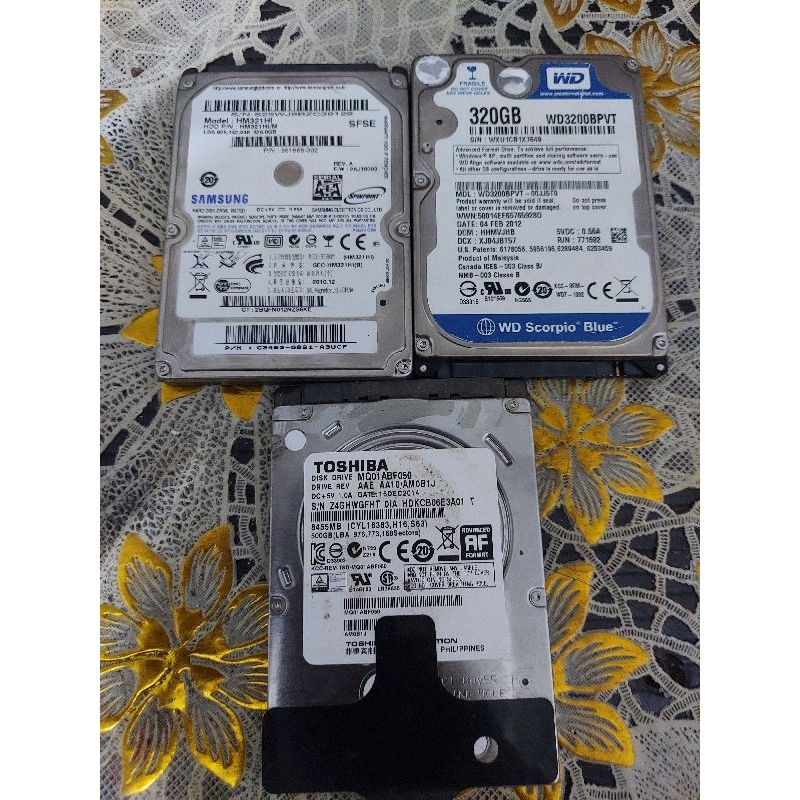 Jual Hardisk ori copotan Laptop notebook 2,5 500gb 320gb normal 100% ... Jual Hardisk ori copotan Laptop notebook 2,5 500gb 320gb normal 100% ...