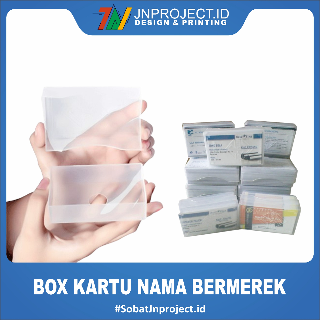 Jual Tempat Penyimpanan Kartu Nama Box Plastik GARUDA / Box Kartu Nama ...