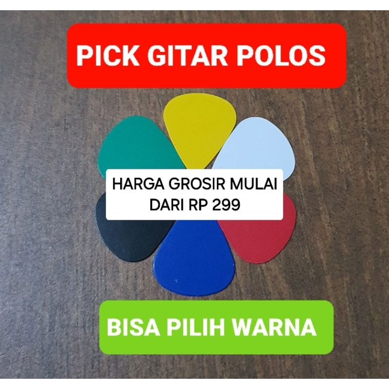 Jual PICK GITAR DAN UKULELE POLOS WARNA WARNI UKURAN 0.46 | Shopee ...