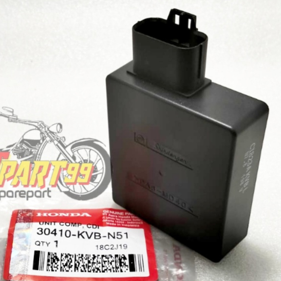 Jual CDI Unit motor honda Vario 110 Techno tecno tekhno tekno CBS KVB 30410-KVB-N51 unit comp ...