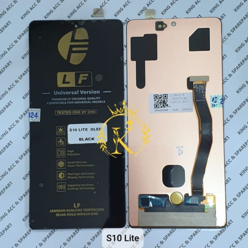 Jual LCD TOUCHSCREEN SAMSUNG GALAXY S10 LITE / G770 / G770F BLACK ...