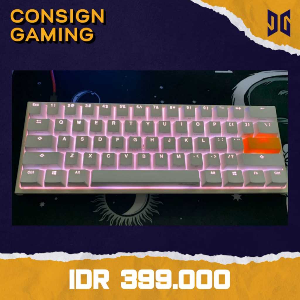 Jual DUCKY ONE 2 MINI - CHERRY MX RED SWITCH ( CODE : TV288 ) | Shopee Indonesia