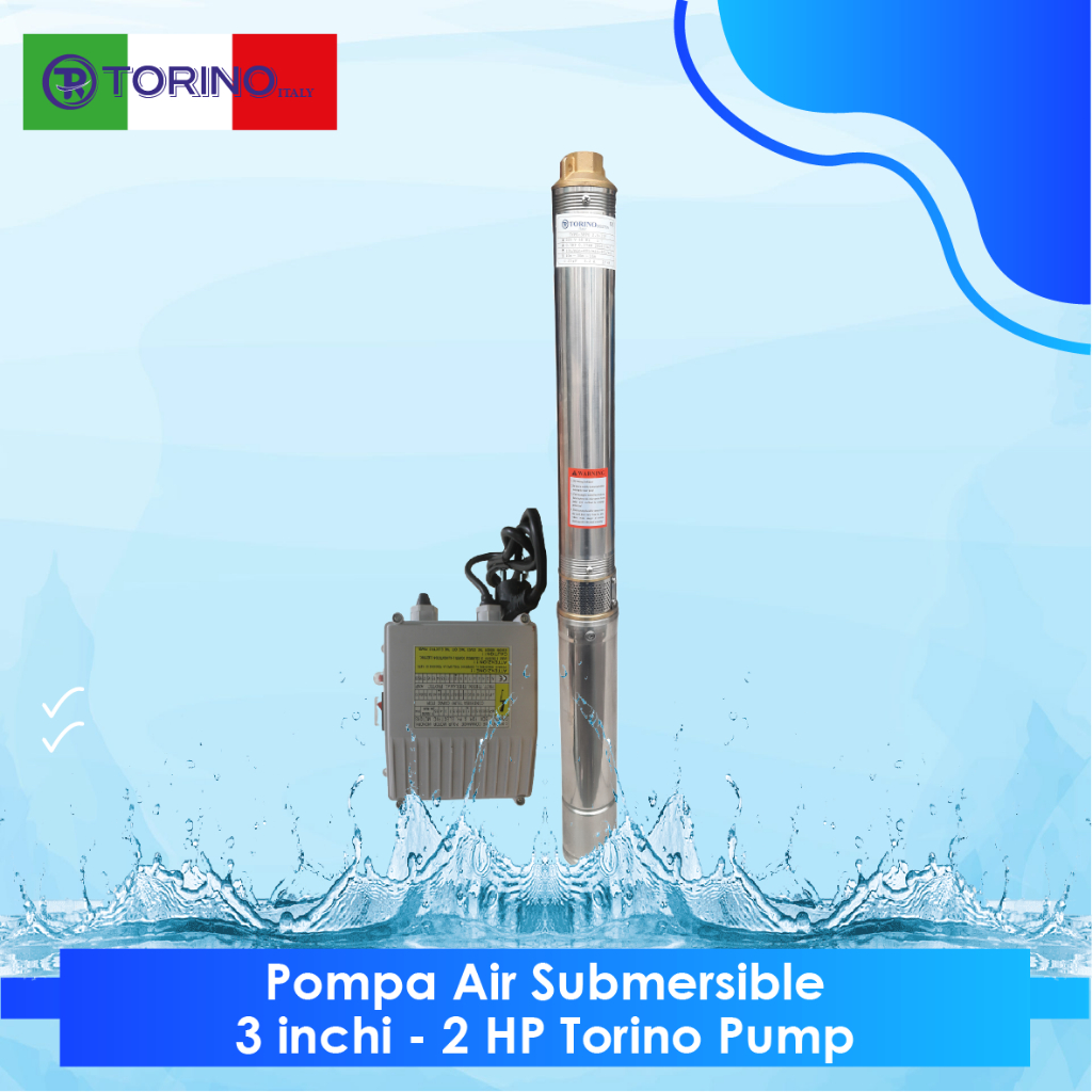 Jual Pompa Submersible Satelit casing 3 inch - 2.5/37 - 2 Hp Torino ...