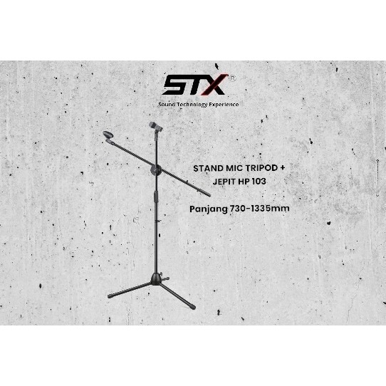 Jual STX - STAND MIC : STAND MIC TRIPOD 103 | Shopee Indonesia