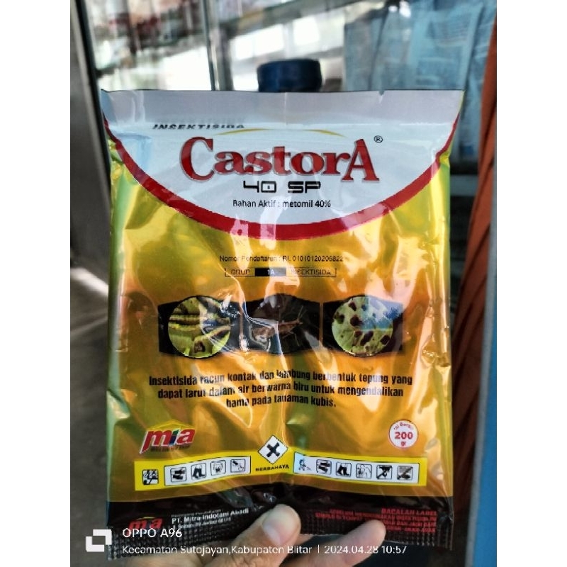 Jual RIZQUNA PERTANIAN ~ Obat hama tanaman castora metomil 40wp 400gr ...