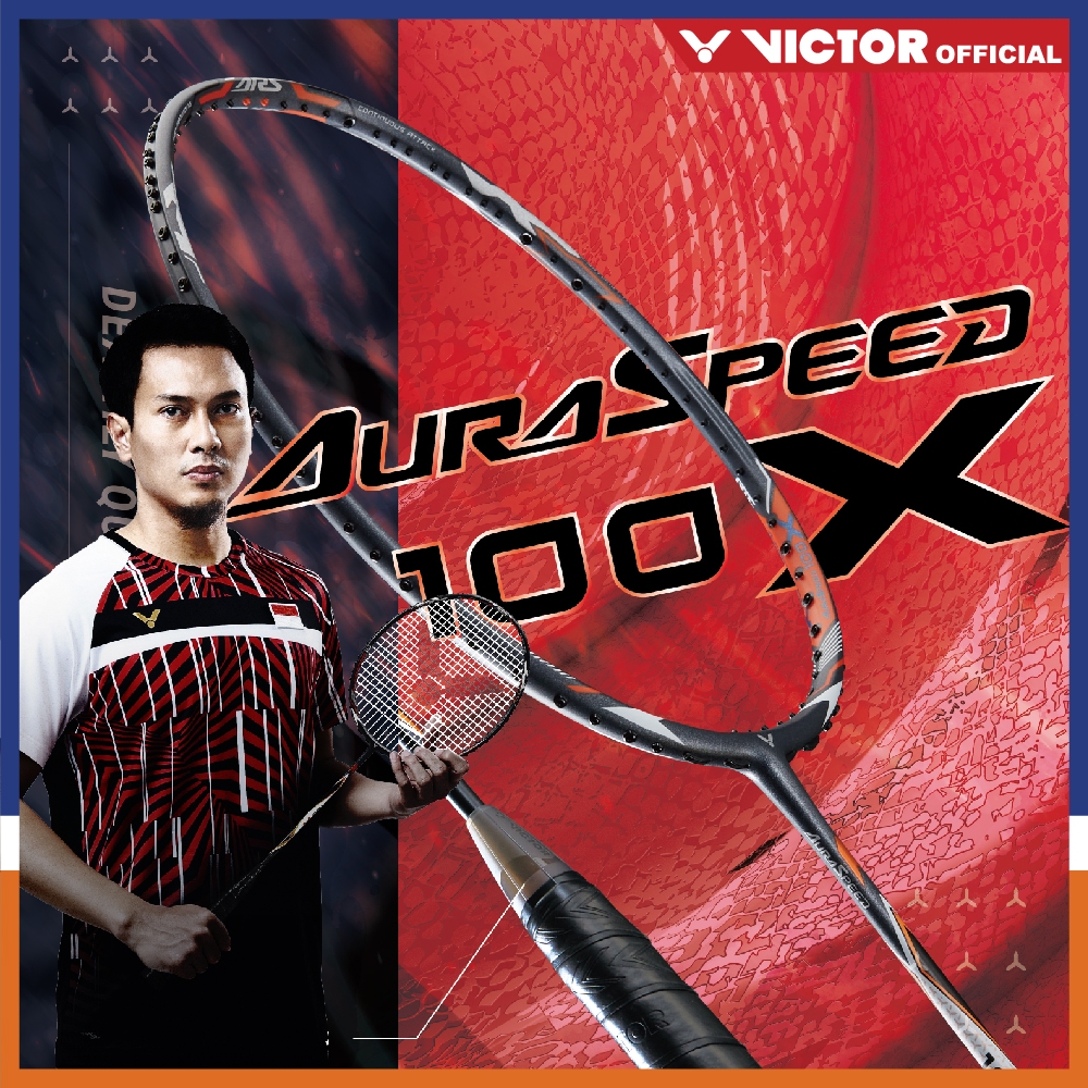 Jual VICTOR Raket Badminton Auraspeed 100x / Ars-100x | Shopee Indonesia