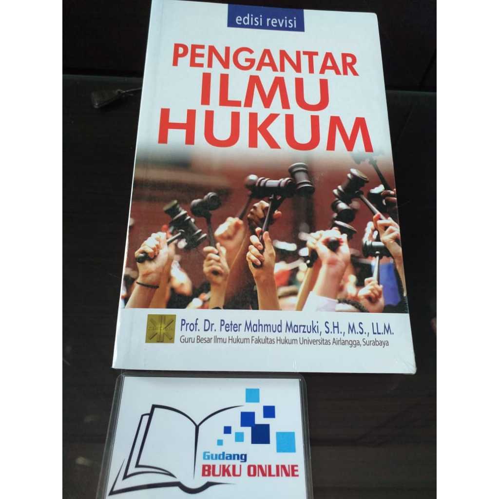 Jual Pengantar Ilmu Hukum - Prof. Dr. Peter Mahmud Marzuki / ORIGINAL | Shopee Indonesia