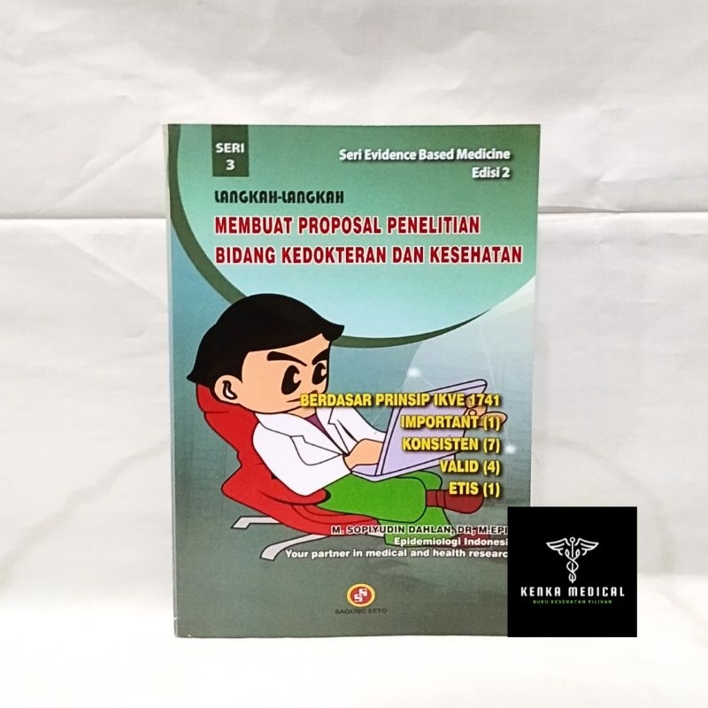 Jual BUKU LANGKAH-LANGKAH MEMBUAT PROPOSAL PENELITIAN BIDANG KEDOKTERAN DAN KESEHATAN EDISI 3 ...
