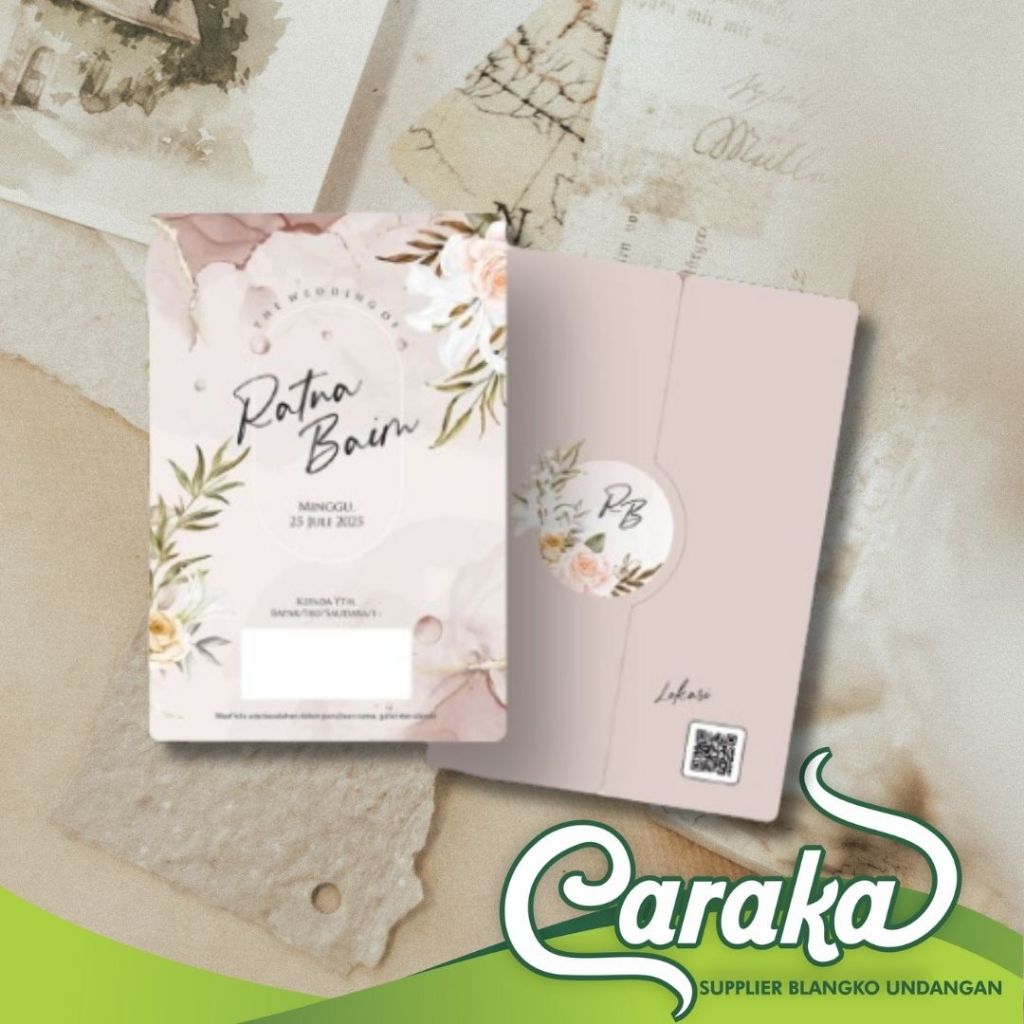 Jual Blangko Undangan harga grosir murah atau Kartu Undangan Pernikahan ...