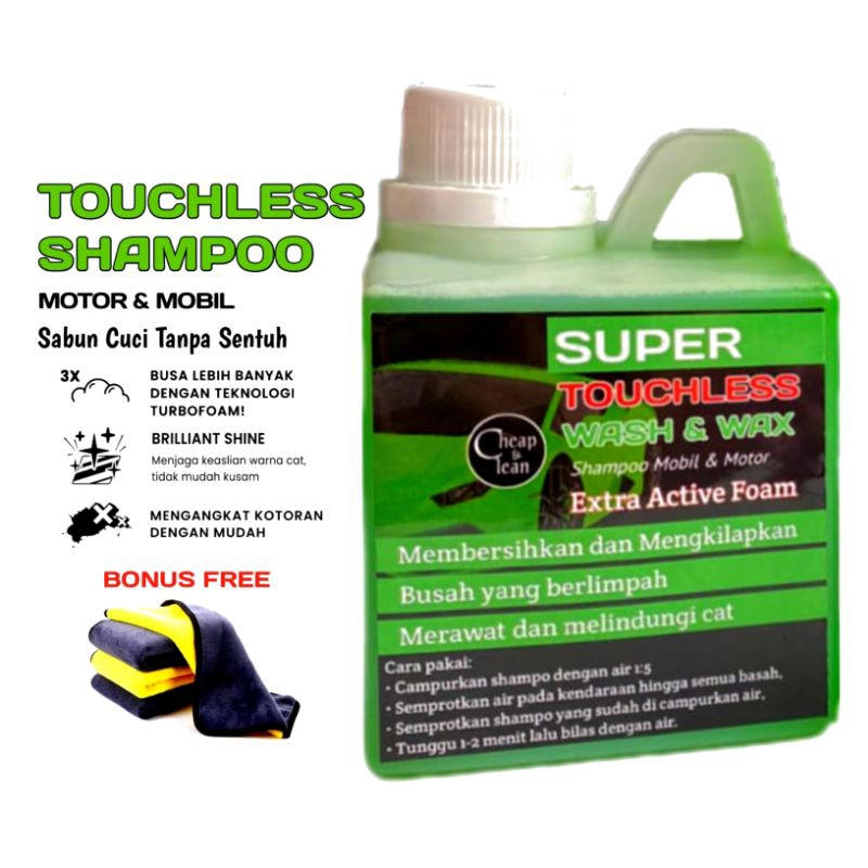 Jual Cheap & Lean | Touchless Shampoo Mobil dan Motor Cuci Tanpa Sentuh ...