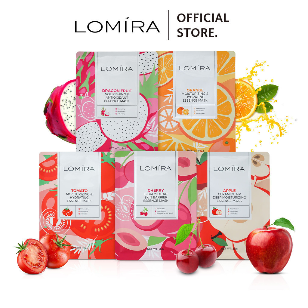 Jual [ORIGINAL GUARANTED] LOMIRA MOISTURIZING AND HYDRATING MASKER ...