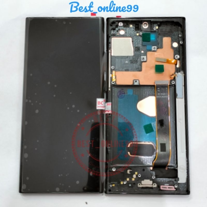 Jual LCD + TOUCHSCREEN + FRAME SAMSUNG NOTE 20 ULTRA 4G/5G / N985 BLACK ...