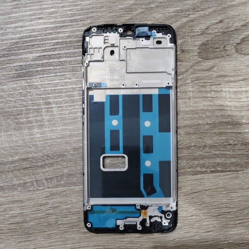 Jual frame/tulang tengah/tatakan dudukan LCD Oppo A15/A16k Black ...