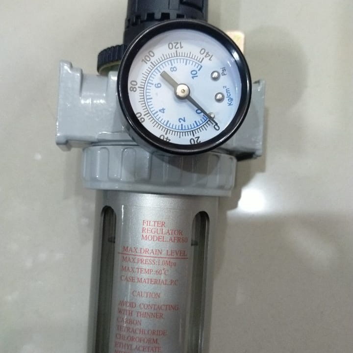 Jual WIPRO AIR FILTER REGULATOR KOMPRESOR SET ENGKEL 1/2" - AFR1/2 ...