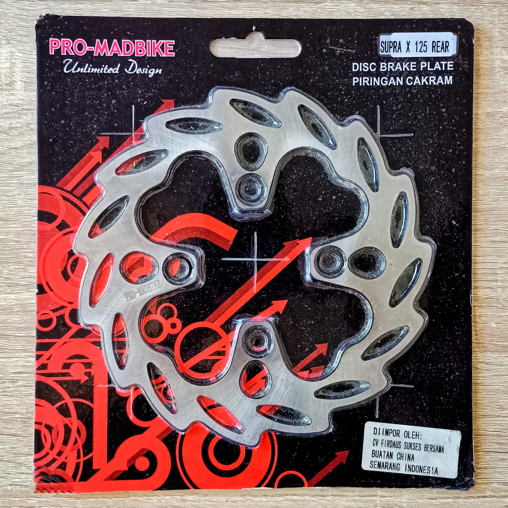 Jual Piringan Cakram standar variasi belakang honda supra x125 blade cs1 sonic 190mm gerigi ...